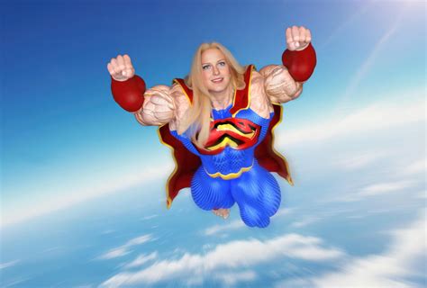 Heavy Supergirl In Flight By Arkbishop On Deviantart