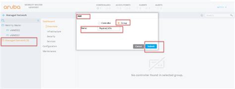 Arubaos 8 X Configure Communication Between Mobility Master And Managed Devices Md Controllers