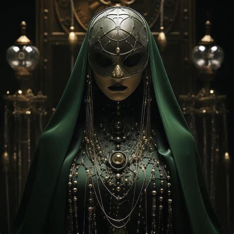 Premium AI Image Oracle In Matrix Realistic