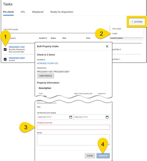 Property Tasks Axon Records