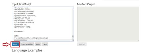 minimizar un archivo javascript tutoriales