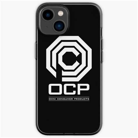 Robocop Ocp Omni Consumer Products White Iphone Case For Sale By Purakushi Redbubble