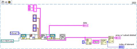 Remove Potion Of An Array Based On Value Rlabview