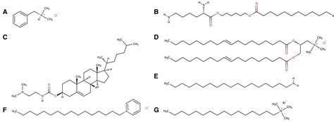 Representative Cationic Lipidic Structures Used In