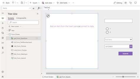Power Apps Dynamic Forms Generate Forms From Question List