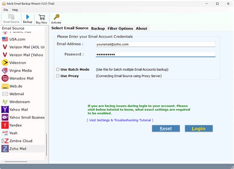Zoho Mail Backup Tool To Download Zoho Emails To Pc