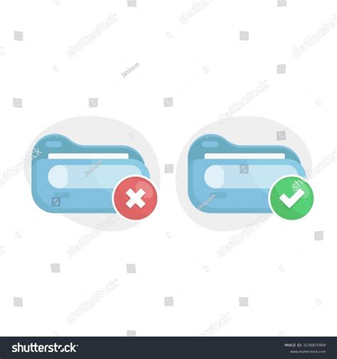 Vector Illustration Corrupted File Error Document Stock Vector Royalty