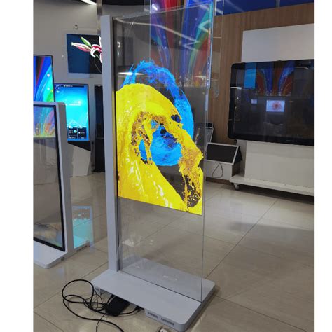 Transparent OLED Signage 55inch FHD Digital Touch Screen LG