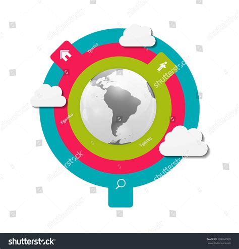 Cloud Computing Concept Vector Illustration Stock Vector Royalty Free 198764999 Shutterstock