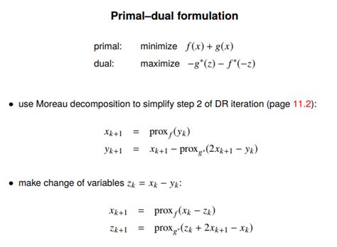 Douglas Rachford Splitting Algorithm — Cvx Learning 01 Documentation