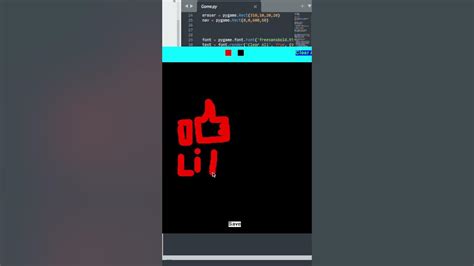 Python Pygame Coded A Drawing Board Youtube