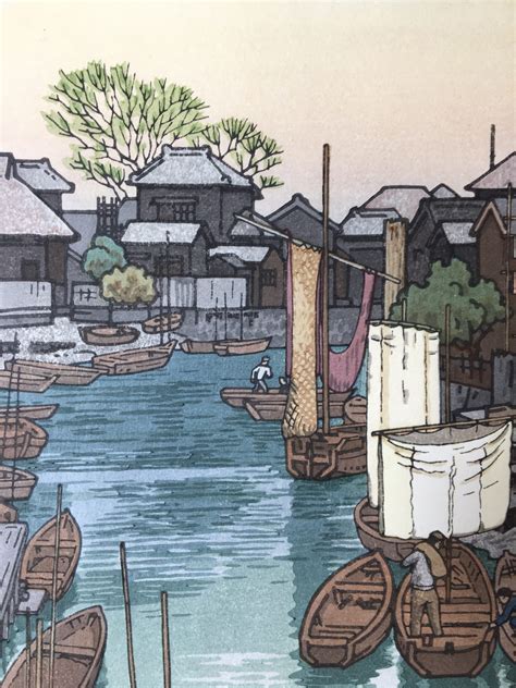 Urayasu Toshi Yoshida Japanese Prints