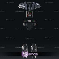 Cosplay STL Files Revenge Of The Sith Darth Vader Armor SpecialSTL