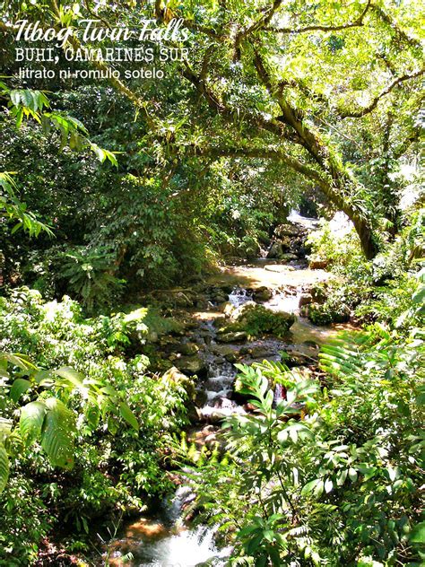 Itbog Twin Falls Camarines Sur Ph No Juan Is An Island
