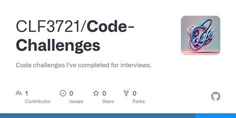 github clf3721 code challenges