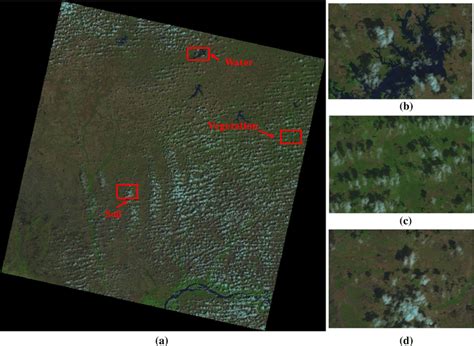 Multi Spectral Landsat 8 Satellite Image A Original Image Download Scientific Diagram