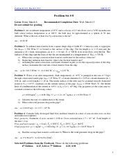 Problem Set 8 Pdf Problem Set 8 March 8 2019 MECH 375 Problem Set 8 Given Friday March