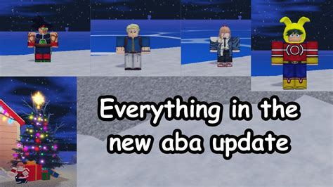 EVERYTHING IN THE NEW ABA UPDATE CHARS SKINS MAPS AND MORE YouTube