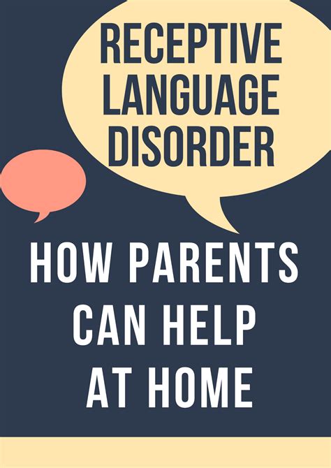 Receptive Language Disorder Strategies Artofit