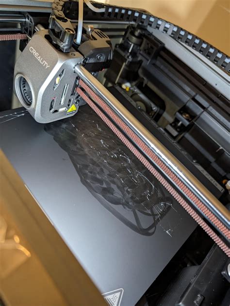 Brand New K1 Terrible Test Print What Did I Do Wrong Rcreality