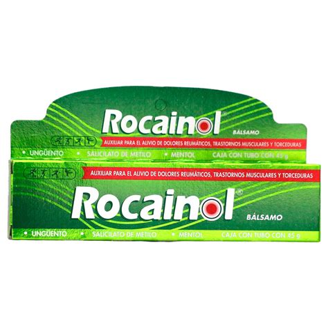 Rocainol Salicilato De Metilomentol Ung 45g — Wecare Pharma