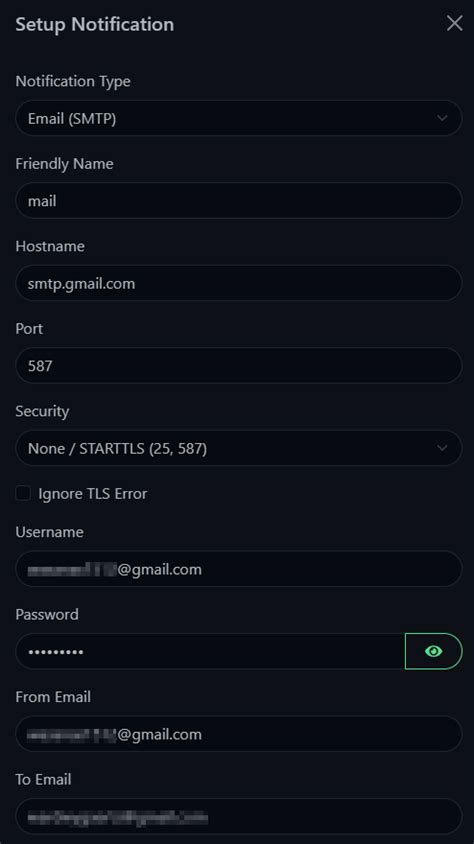 Mail Notification · Issue 1782 · Louislam Uptime Kuma · Github