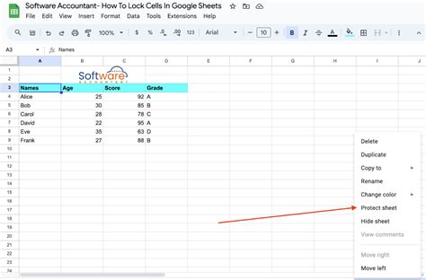 How To Lock Cells In Google Sheets
