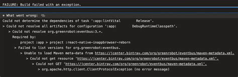 Unable To Use Jcenter · Issue 323 · Proyecto26react Native Inappbrowser · Github