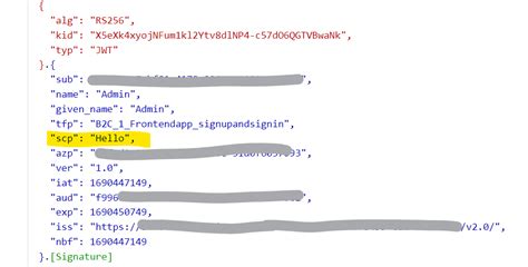 B2c Tutorial Returning 401 Unauthorized Microsoft Qanda