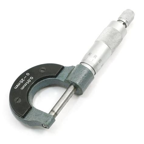 0 25mm Outside Metric Micrometer 0 01mm Grad W Calibration Spanner Bed Bath And Beyond 18189726