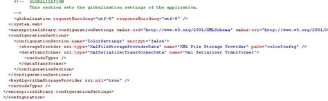 Net 40 Creating A Typed Configuration Class Using Ms Enterprise Library 50 Stack Overflow