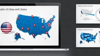 How To Use Our Editable Map Templates In PowerPoint SlideModel