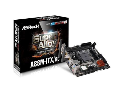 Asrock Announces New A M Itx Ac Motherboard