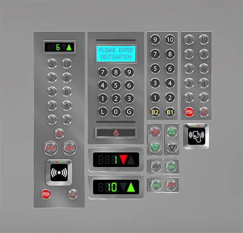 Elevator Control Panels 3d Model Cgtrader