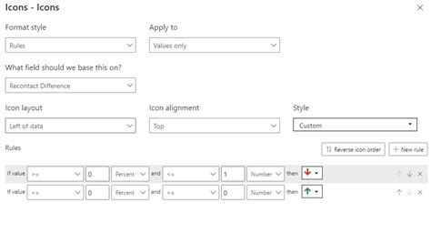 Solved Icon Conditional Formatting Microsoft Fabric Community