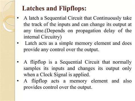 Sequentialcircuits Ppt