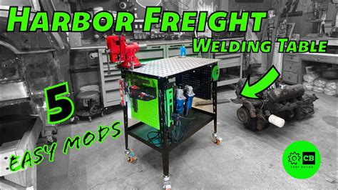 5 Easy Mods For Your Cheap Welding Table Harbor Freight