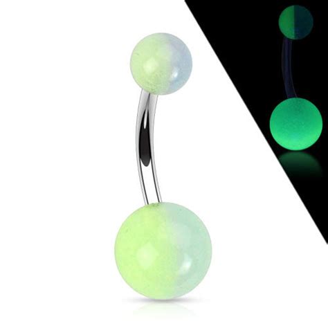 Glow In The Dark Belly Rings The Belly Ring Shop