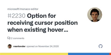 Option For Receiving Cursor Position When Existing Hover Range Is