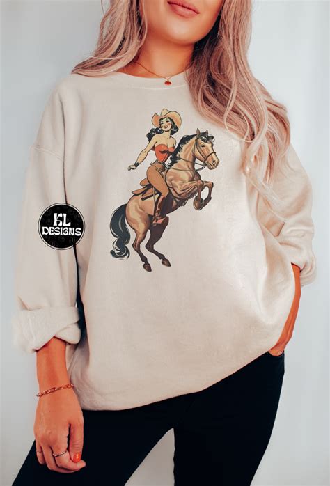 Vintage Rodeo Cowgirl Kl Designs