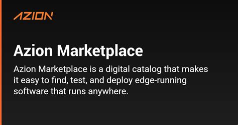 Azion Marketplace Azion Documentation