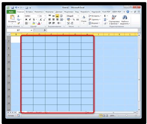 Как в Excel сделать одинаковую высоту строк