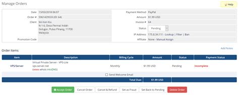 How To Update Fraudlabs Pro Order Status On Whmcs Fraudlabs Pro