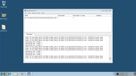 Fast Sha1 Hash Cracking With Rainbow Tables And Rainbowcrack For Gpu