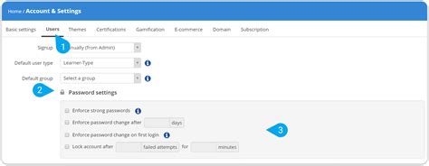 What Are The Available Password Security Policies Talentlms Support Help Center