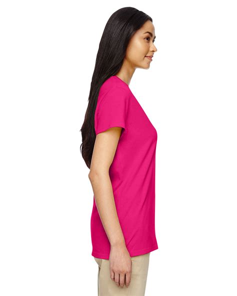 Gildan Ladies Heavy Cotton™ V Neck T Shirt Alphabroder