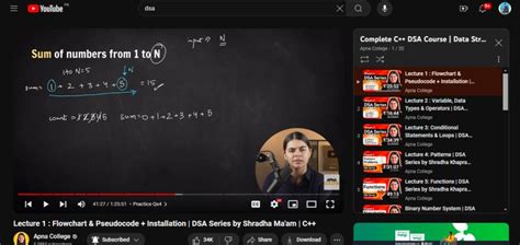 Rana Muhammad Hassan On Linkedin Apnacollege Dsa Learningjourney