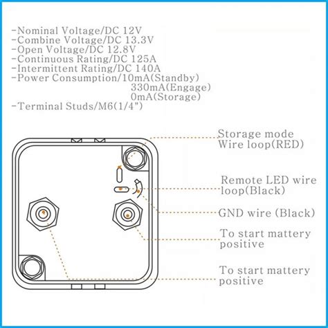 China Customized Sensitive Relay Marine Acr Automatic Battery Switch