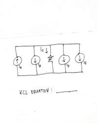 Answered Le I KCL EQUATION Bartleby