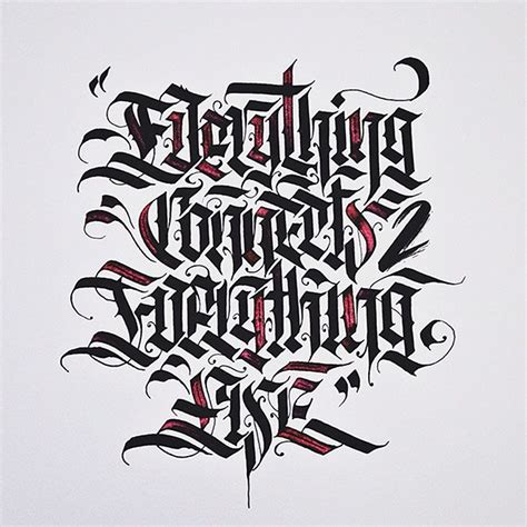 45 Beautiful Examples Of Blackletter And Gothic Calligraphy